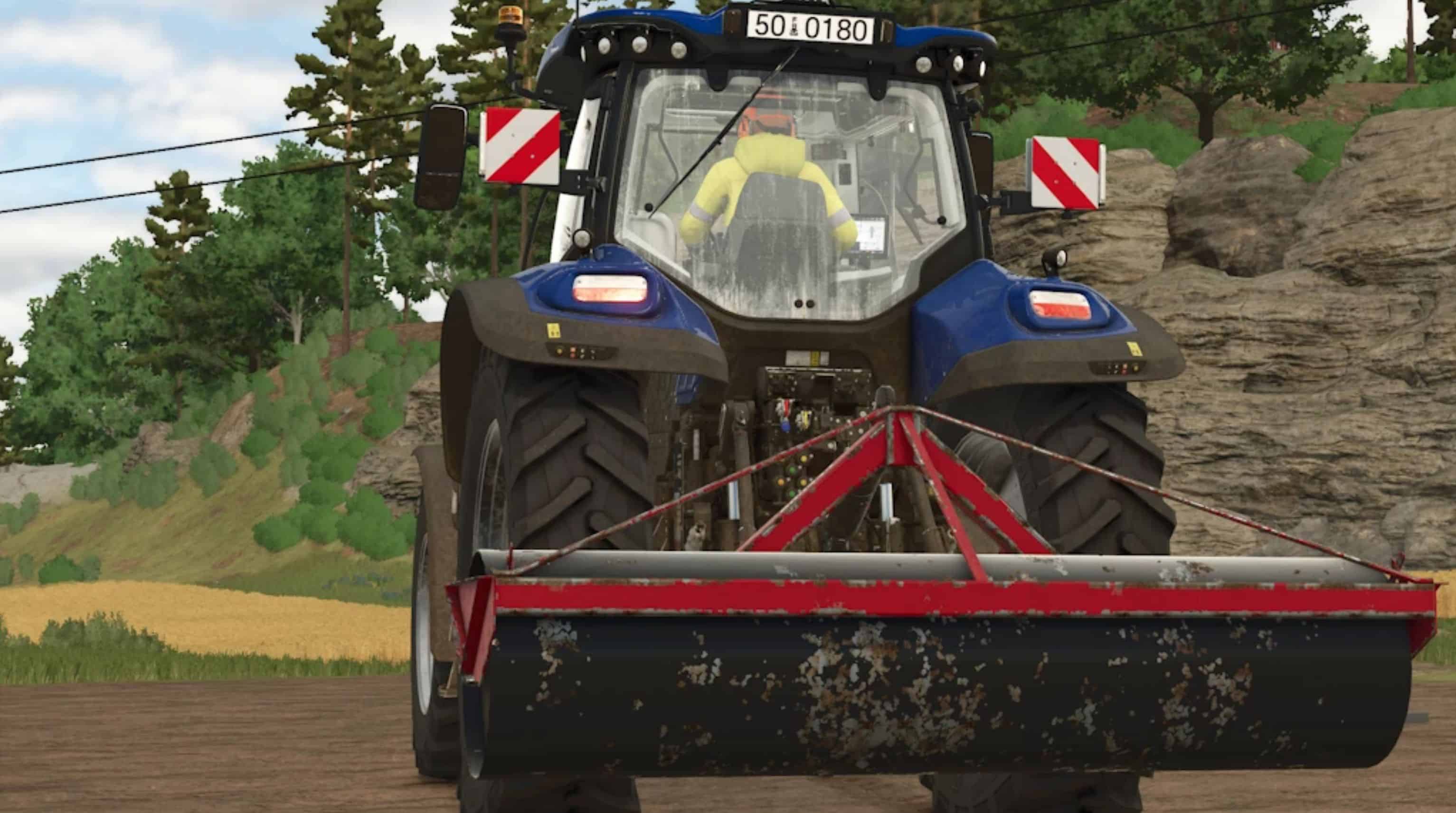 FS25 Peecon LR290 Roller Rust Edition 1.0 - FS 25 Implements & Tools Mod Download