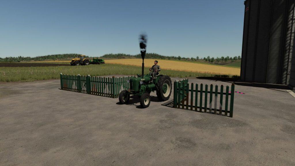 FS25 Polish Fence V1.0 - FS 25 Objects Mod Download