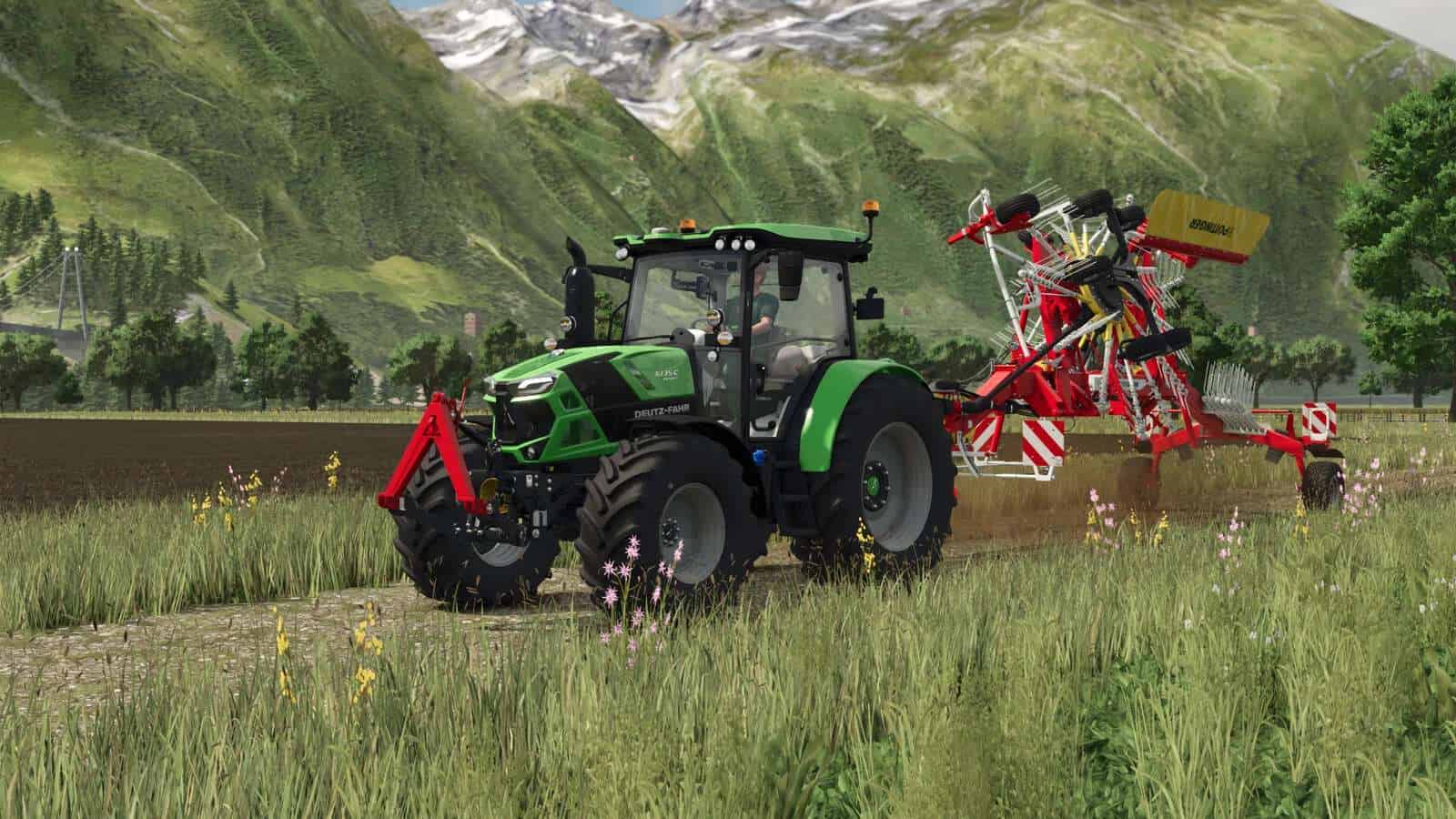 FS25 Pöttinger TOP 722 v1.0 - FS 25 Implements & Tools Mod Download