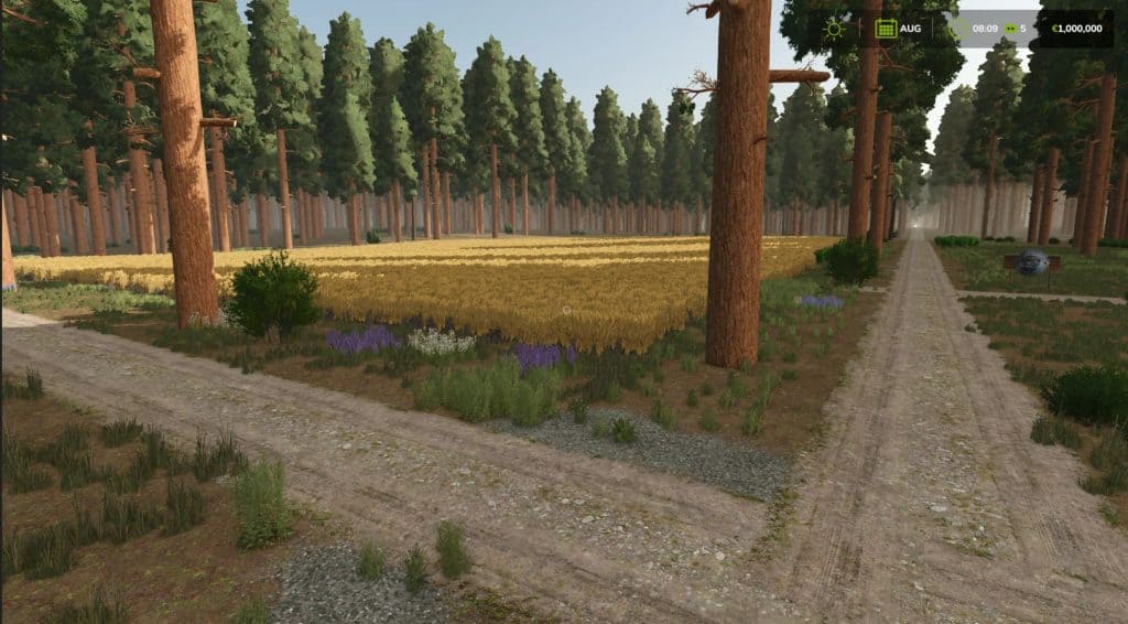 FS25 SEQUOIA FOREST v1.0 - FS 25 Maps Mod Download