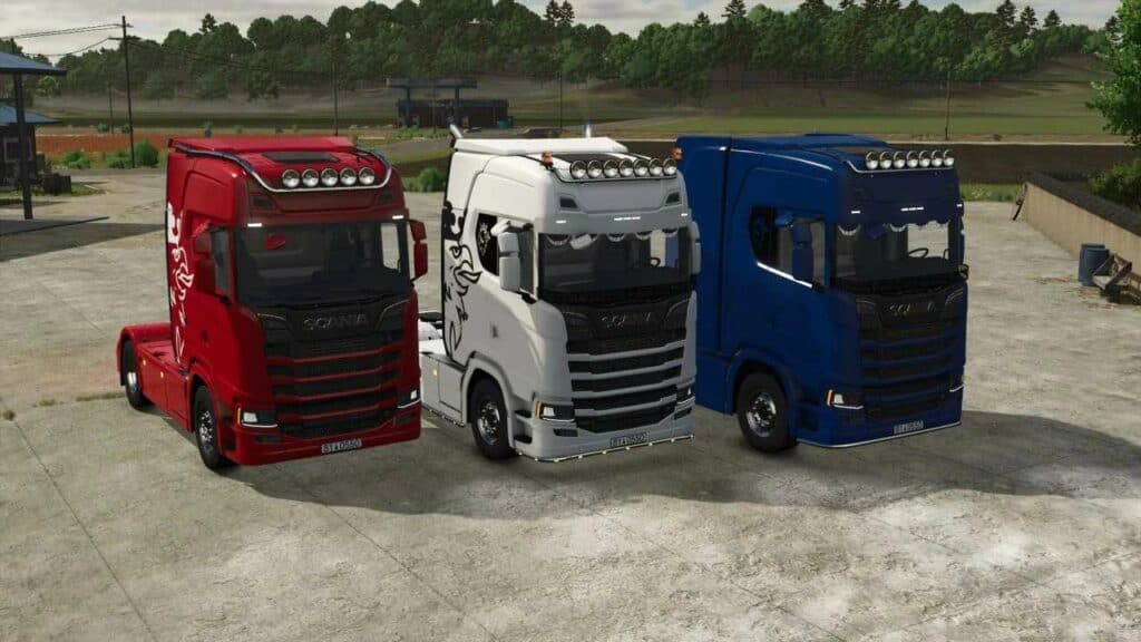 FS25 Scania S v1.0.2 - FS 25 Trucks Mod Download