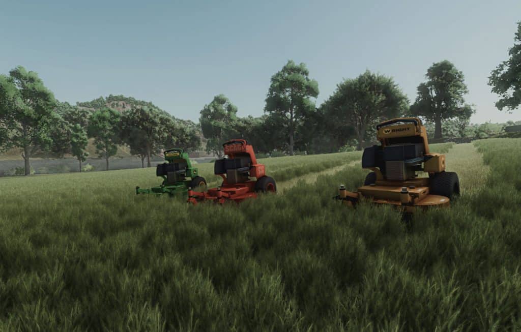 FS25 Stand on mowers v1.0 - FS 25 Implements & Tools Mod Download