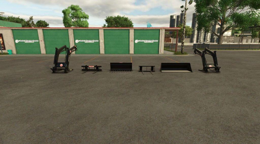 FS25 Stoll Frontloader Tools Pack v1.0 - FS 25 Implements & Tools Mod ...