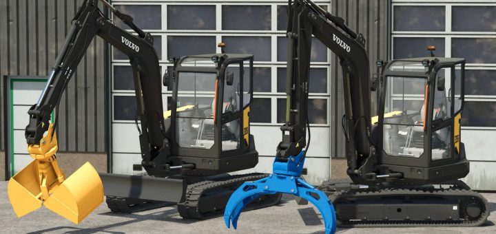 Farming Simulator 25 Forklifts Mods | FS25 Excavators Mods