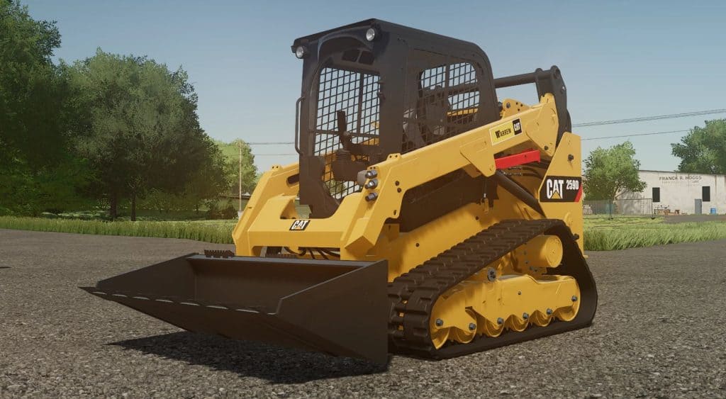 FS22 Caterpillar 242D259D v1 (2) - Farming simulator 19 / 17 / 15 Mod