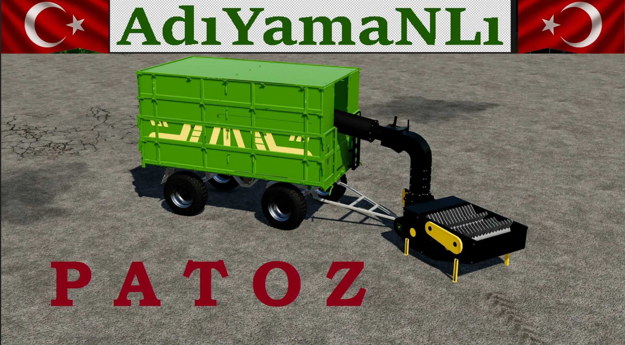 FS22 PATOZ EKİPMANI v1.0 - FS 22 Implements & Tools Mod Download