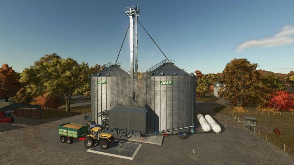 FS25 AGI Grain Dryer v1.0 - FS 25 Objects Mod Download