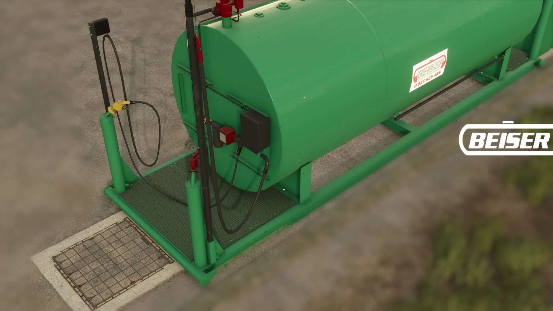 FS25 Beiser liquid tank 30m³ v1.0 - FS 25 Objects Mod Download