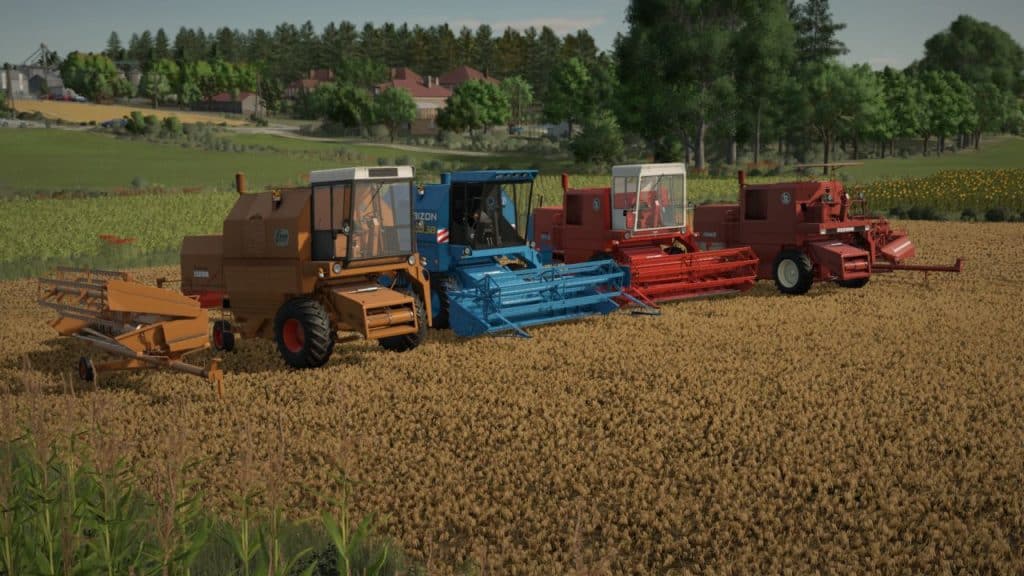 FS25 Bizon Pack V1.0.1 - FS 25 Combines Mod Download