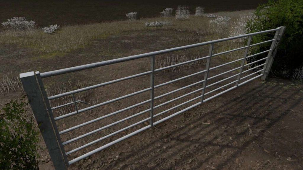 FS25 British Field Gates v1 (3) - Farming simulator 19 / 17 / 15 Mod