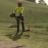 FS25 Brush Cutter Rust Edition v1.1 - FS 25 Implements & Tools Mod Download