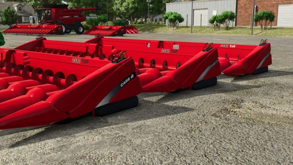 FS25 Case IH 2412/3412 Corn Headers V1.0 - FS 25 Cutters Mod Download