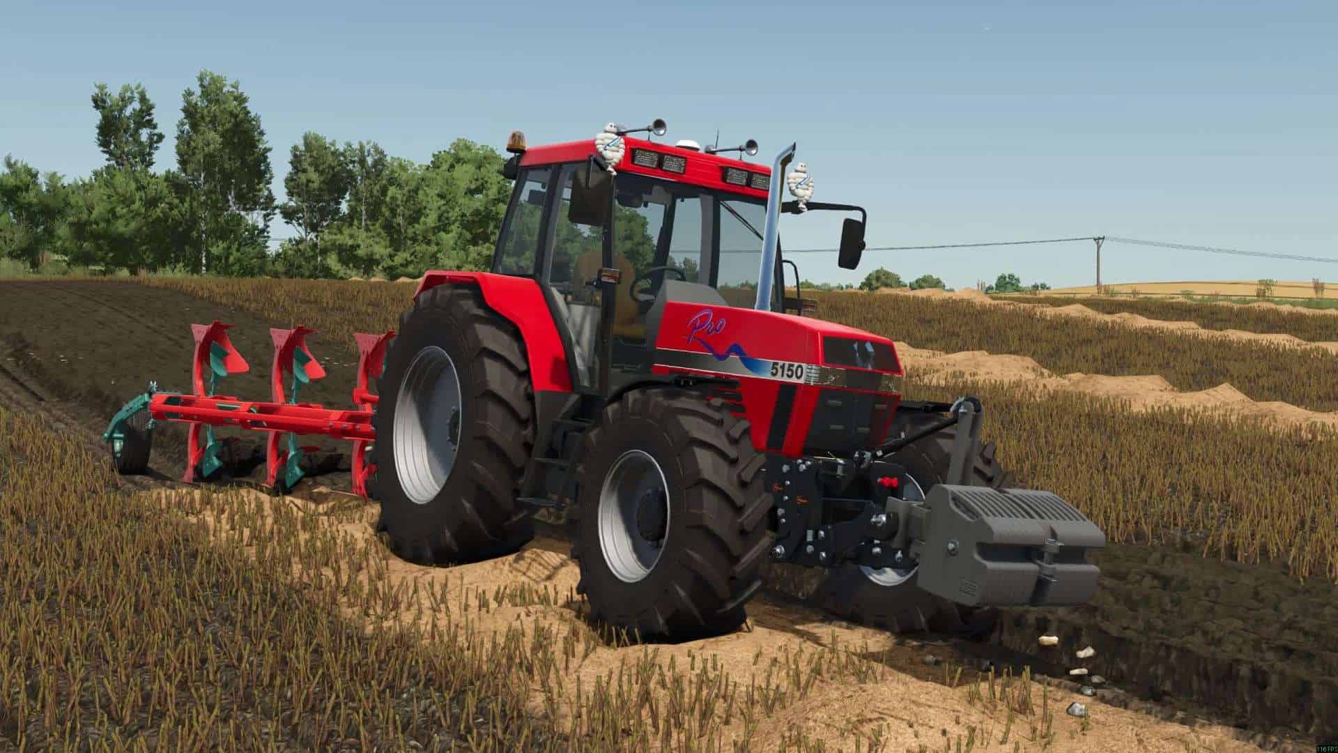 FS25 Case IH Maxxum 5100 v1 (1) - Farming simulator 19 / 17 / 15 Mod