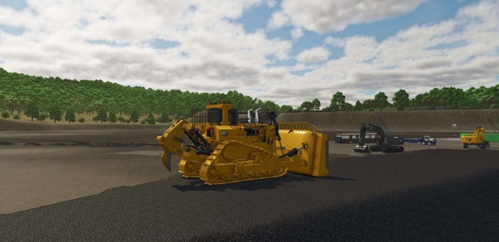 FS25 Cat D11 v1.0 - FS 25 Forklifts / Excavators Mod Download