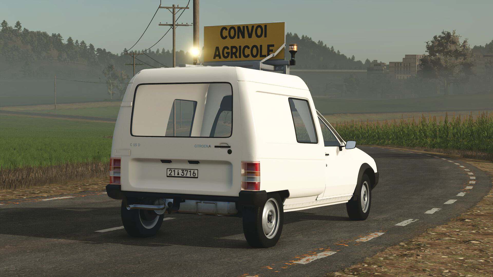 FS25 Citroën C15 V2 (3) - Farming simulator 19 / 17 / 15 Mod