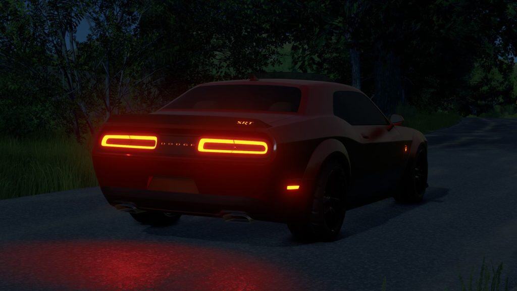 FS25 Dodge Challenger Hellcat BETA v1 (1) - Farming simulator 19 / 17 ...