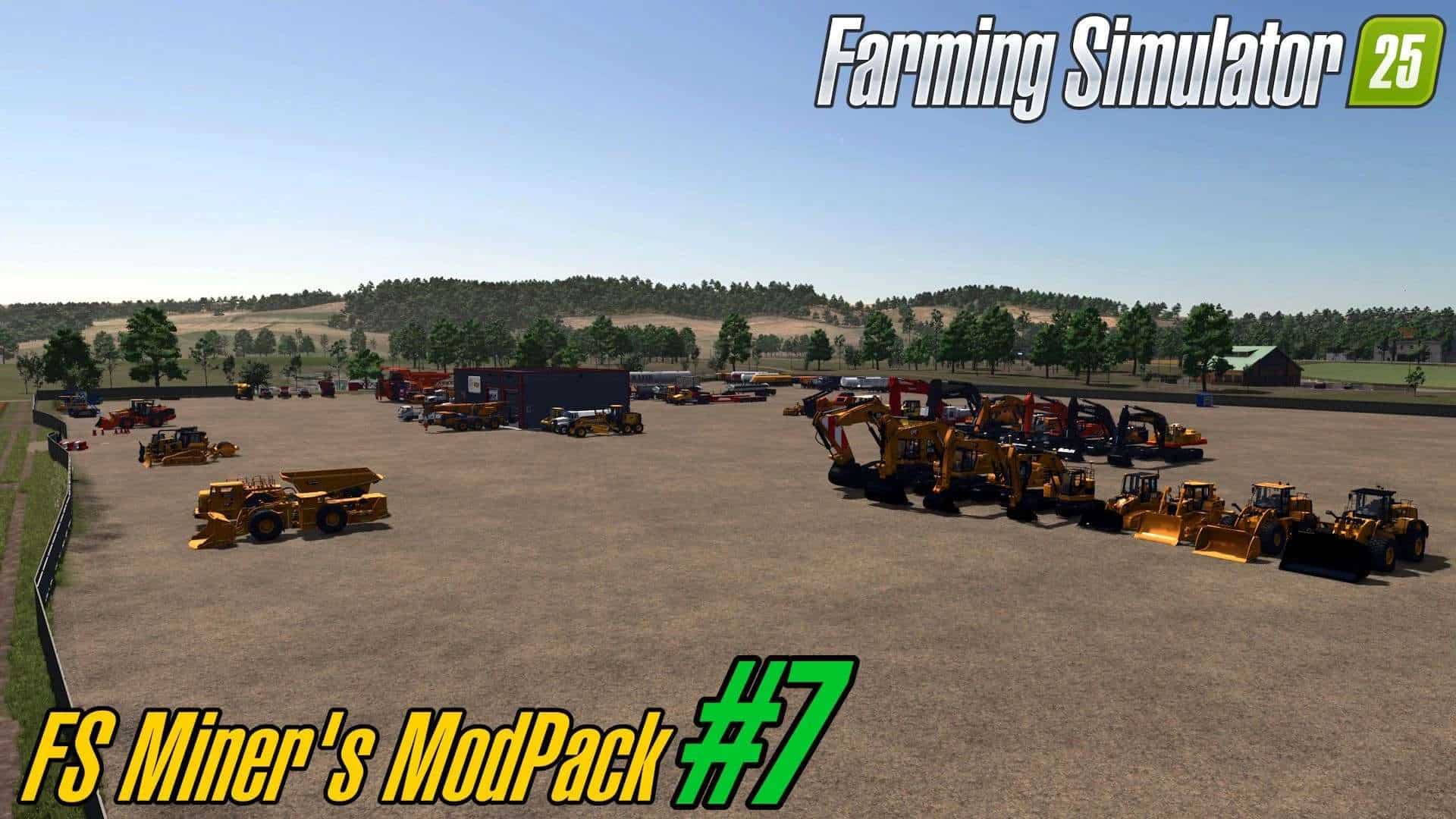 FS25 FS Miner’s Mod Pack #8 (July 2025) v1.0 - FS 25 Packs Mod Download