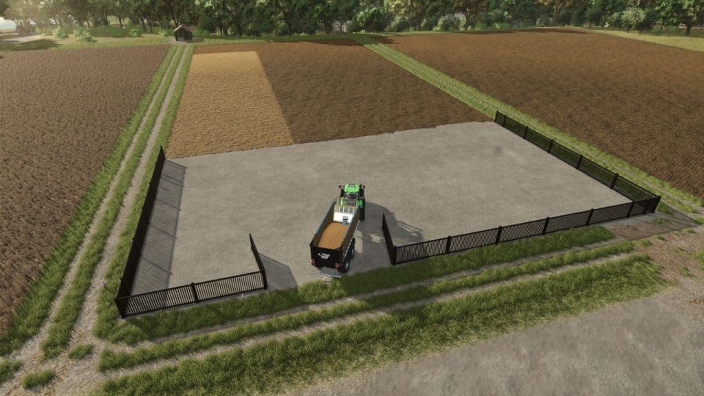 FS25 FS25 Metal Fence With Gates Pack V1 (3) - Farming simulator 19 ...