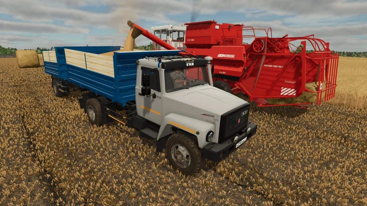 FS25 GAZ-3307 – Autoload V1.0.5 - FS 25 Trucks Mod Download