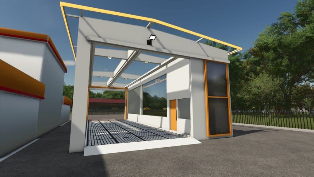 FS25 Gas station with car wash BETA v1 (4) - Farming simulator 19 / 17 ...