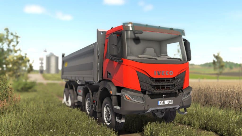 FS25 Iveco X-Way 8X8 Meiller Kipper V1.0 - FS 25 Trucks Mod Download