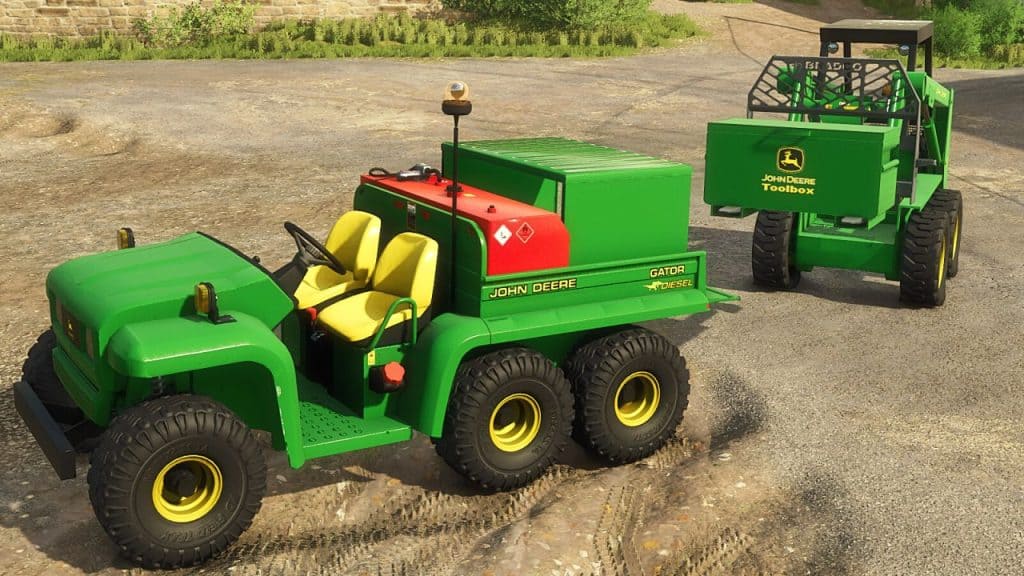 FS25 John Deere Gator Pack v1 (2) - Farming simulator 19 / 17 / 15 Mod