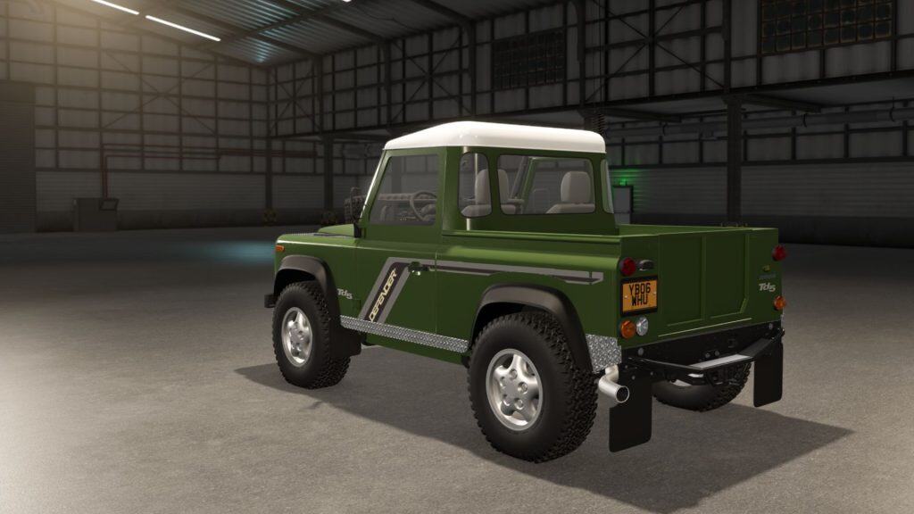FS25 Land Rover Defender TD5 BETA 3 v1.0 - FS 25 Cars Mod Download