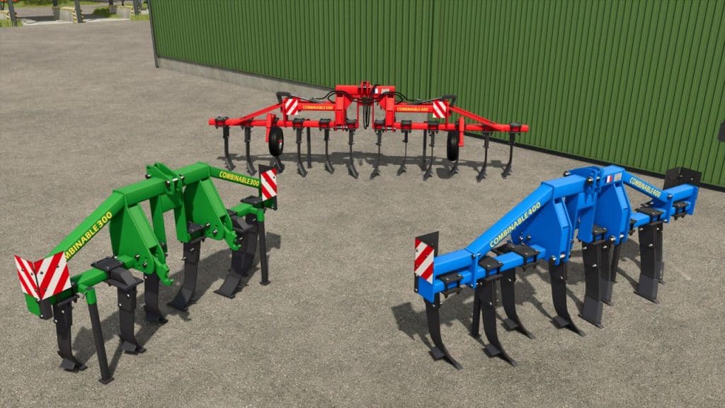 FS25 Lizard Subsoiler Pack V1 (4) - Farming simulator 19 / 17 / 15 Mod