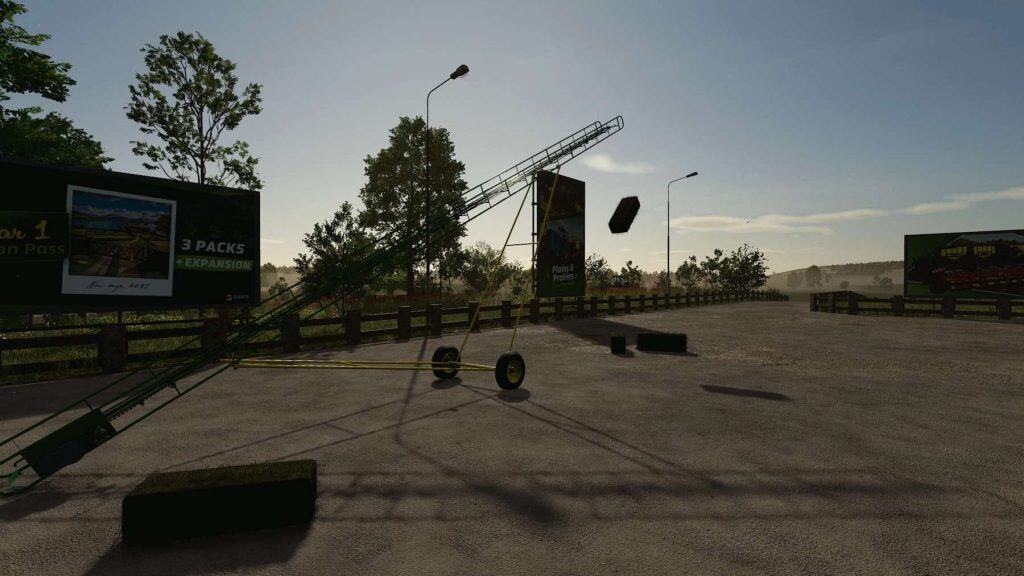 FS25 Small bales conveyor V1 (5) - Farming simulator 19 / 17 / 15 Mod