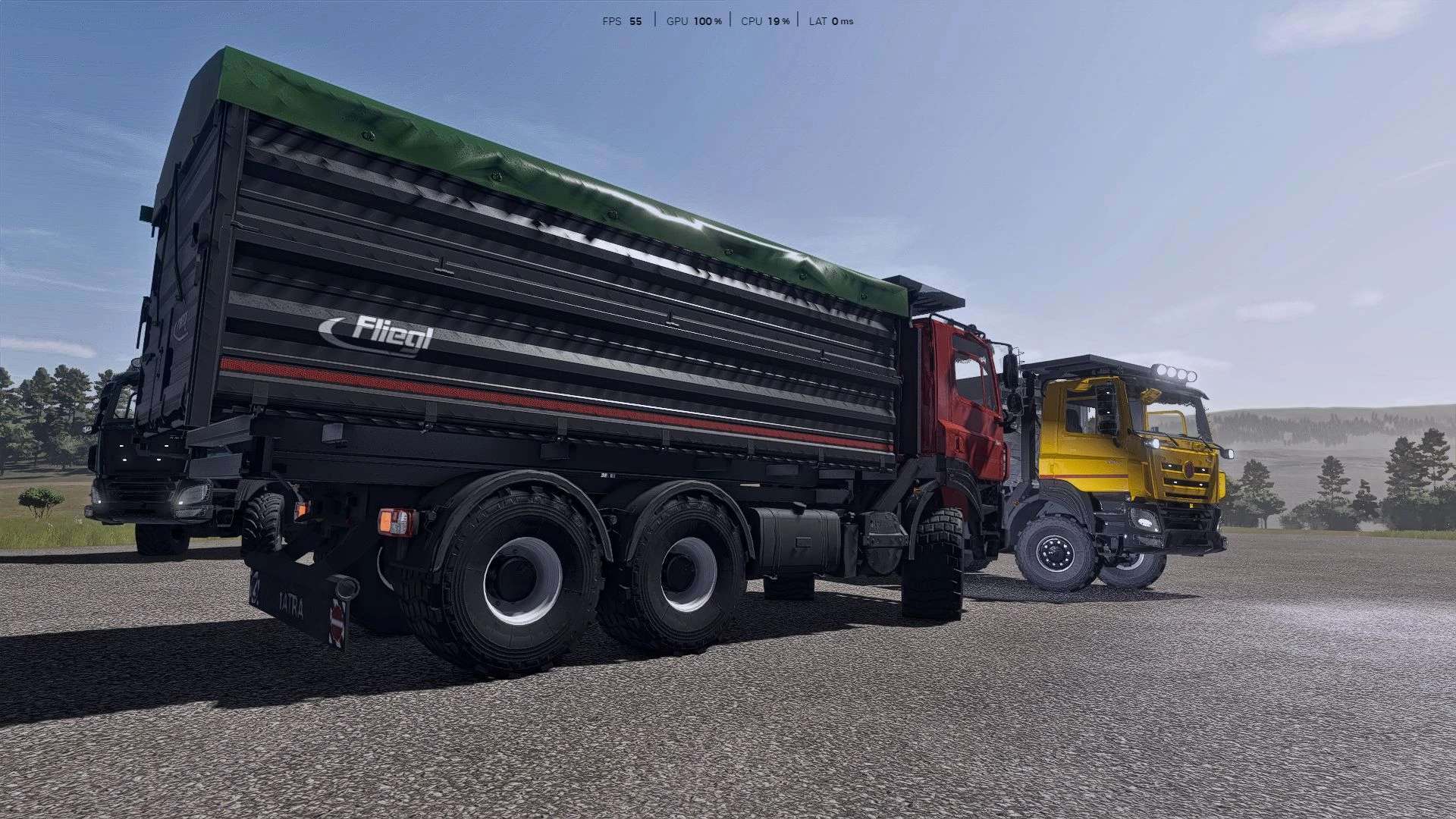 FS25 Tatra Phoenix Agro 6×6 with Fliegl tipper v1.0 - FS 25 Trucks Mod ...