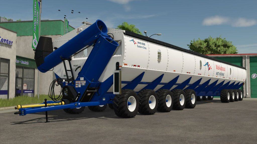 FS25 Walkabout MotherBin 6000 v1.0 - FS 25 Trailers Mod Download