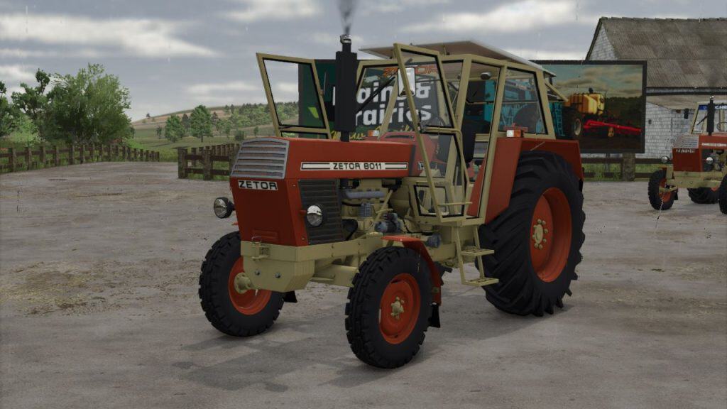 FS25 Zetor 8011/8045 V2.0.4.2 - FS 25 Tractors Mod Download