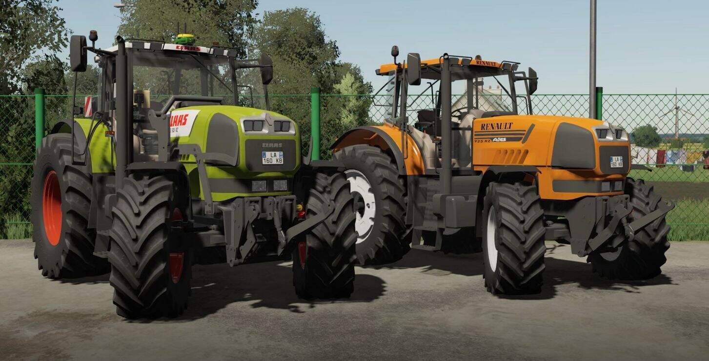 FS22 Renault Atles 900 RZ V1 1 FS 22 Tractors Mod Download