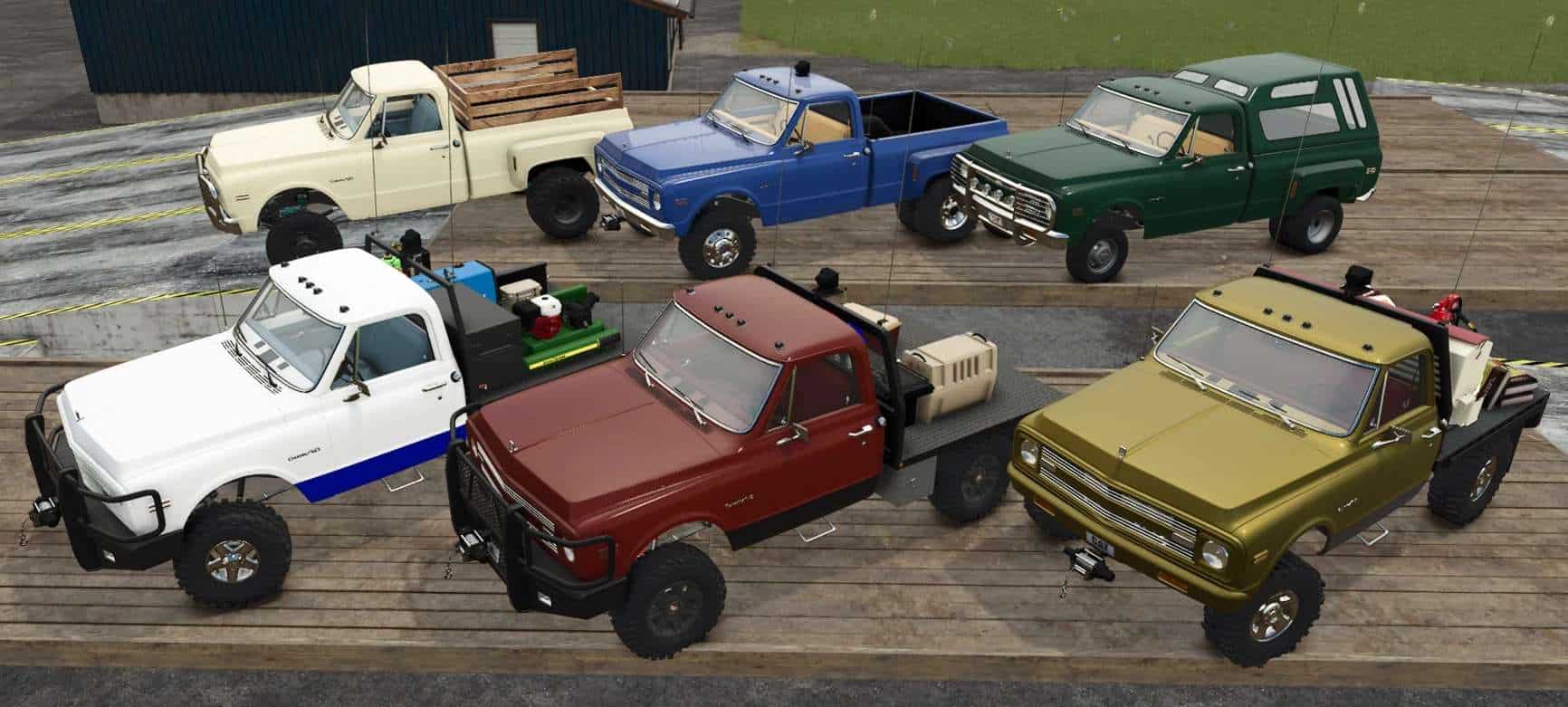 FS25 1970 Chevrolet K20 4×4 (Short Wheel Base) v2.0 - FS 25 Cars Mod ...