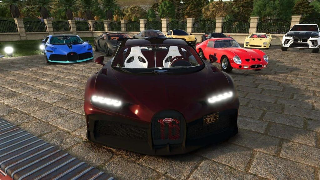 FS25 Bugatti Chiron Pur Sport v1.0 - FS 25 Cars Mod Download