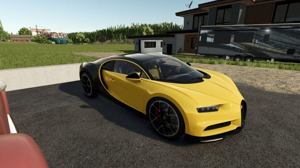 FS25 Bugatti Chiron V1.0 - FS 25 Cars Mod Download