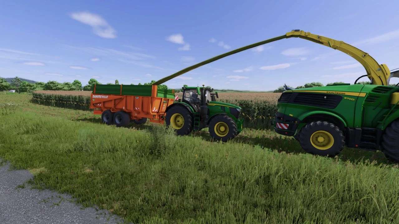 FS25 Dangreville BB18T v1.0 - FS 25 Trailers Mod Download