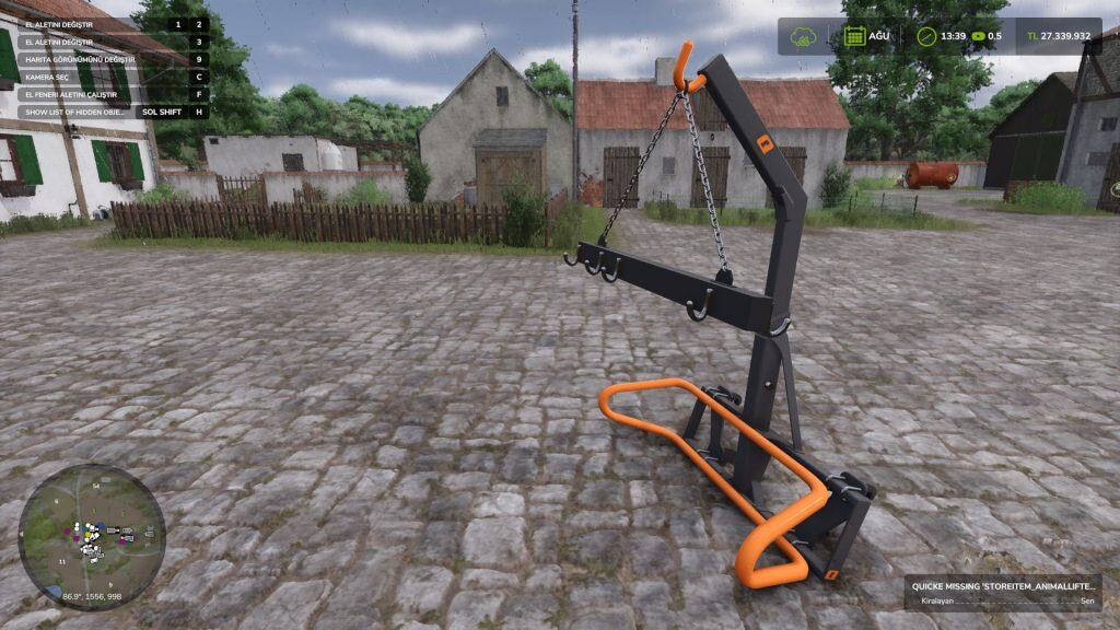 FS25 FS25 Quicke Animal Lifter V1 (4) - Farming simulator 19 / 17 / 15 Mod