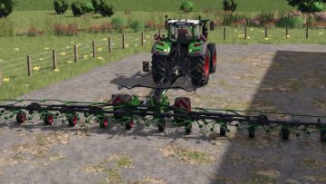 FS25 Fendt Tedder Pack V1 (2) - Farming simulator 19 / 17 / 15 Mod