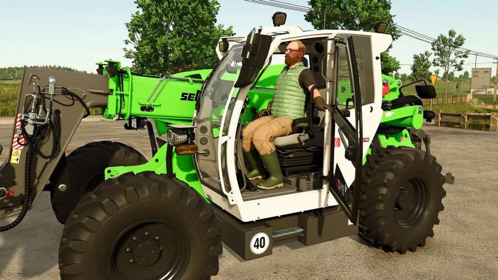 FS25 FendtSennebogen Telehandler v1.0.0 (1) - Farming simulator 19 / 17 ...