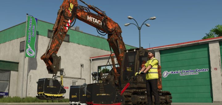 Farming Simulator 25 Forklifts Mods | FS25 Excavators Mods
