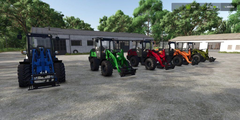 FS25 Kubota pack with front loader attachments Multicolor v1.5.0.0 - FS ...