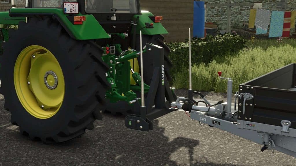 FS25 Lizard Back Bale Fork v1 (3) - Farming simulator 19 / 17 / 15 Mod