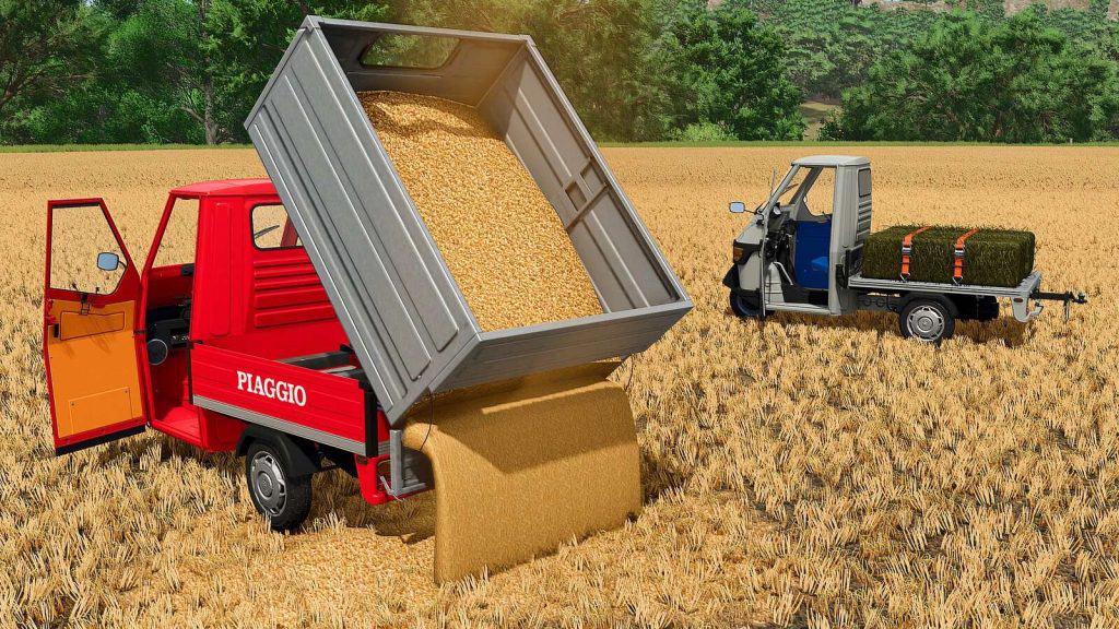 FS25 Piaggio Ape Plus v1 (3) - Farming simulator 19 / 17 / 15 Mod