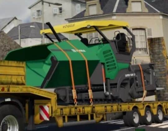FS22 Vögele Super 1600-3i v1.0 - FS 22 Implements & Tools Mod Download