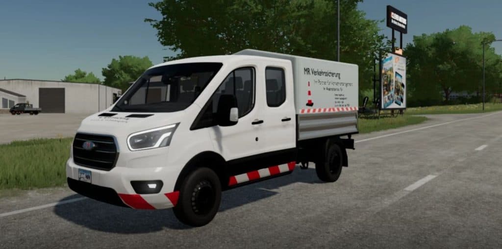 FS22 ls22 RM (Ford) Transit Doka Pritsche V2.0 - FS 22 Vehicles Mod ...