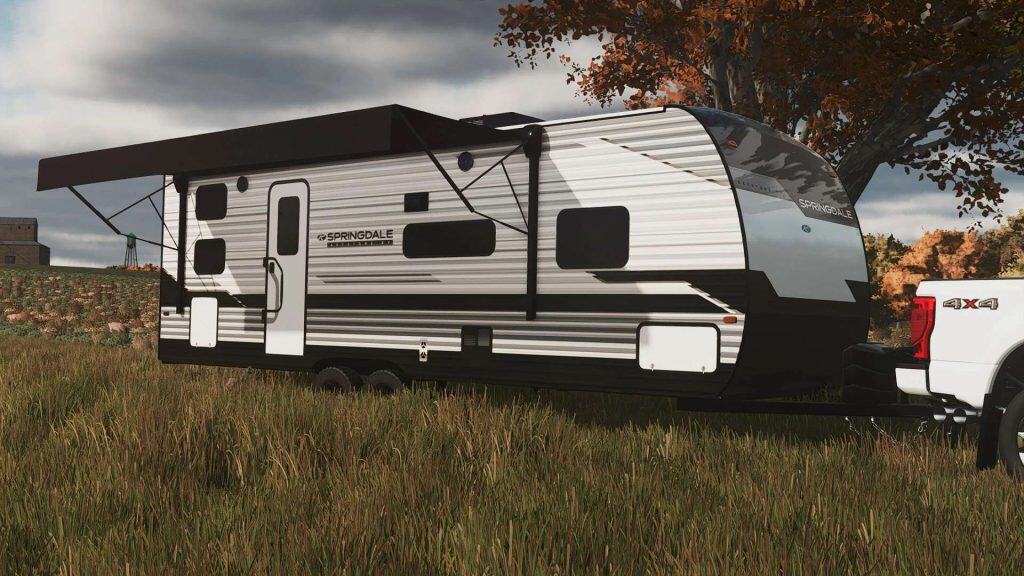 FS25 2021 Keystone Springdale Villa Camper v1 (4) - Farming simulator ...