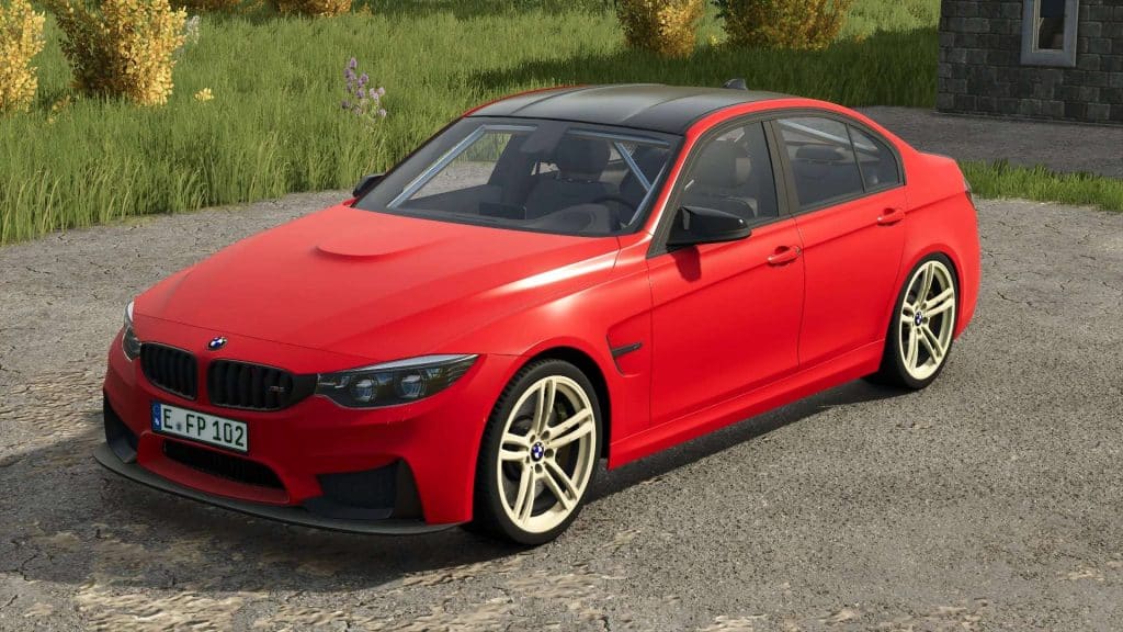 FS25 BMW M3 F80 v1.0 - FS 25 Cars Mod Download