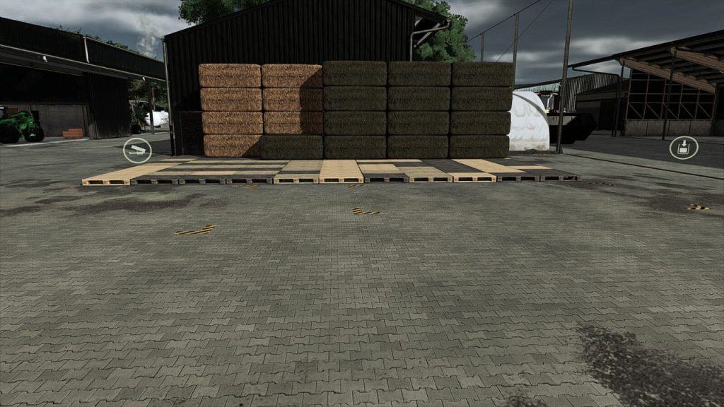 FS25 Bale Storage V1 (1) - Farming simulator 19 / 17 / 15 Mod