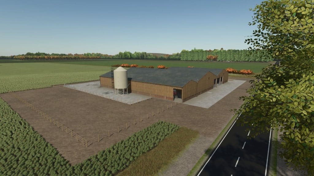 FS25 British-style dairy barn v1 (4) - Farming simulator 19 / 17 / 15 Mod